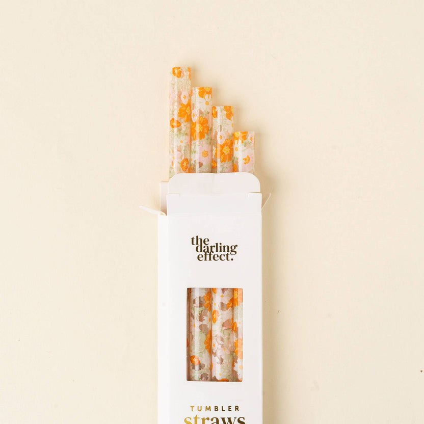 40 oz Tumbler Straw Set-Bouquet Beauty Sage – Sadie & Coco Collective